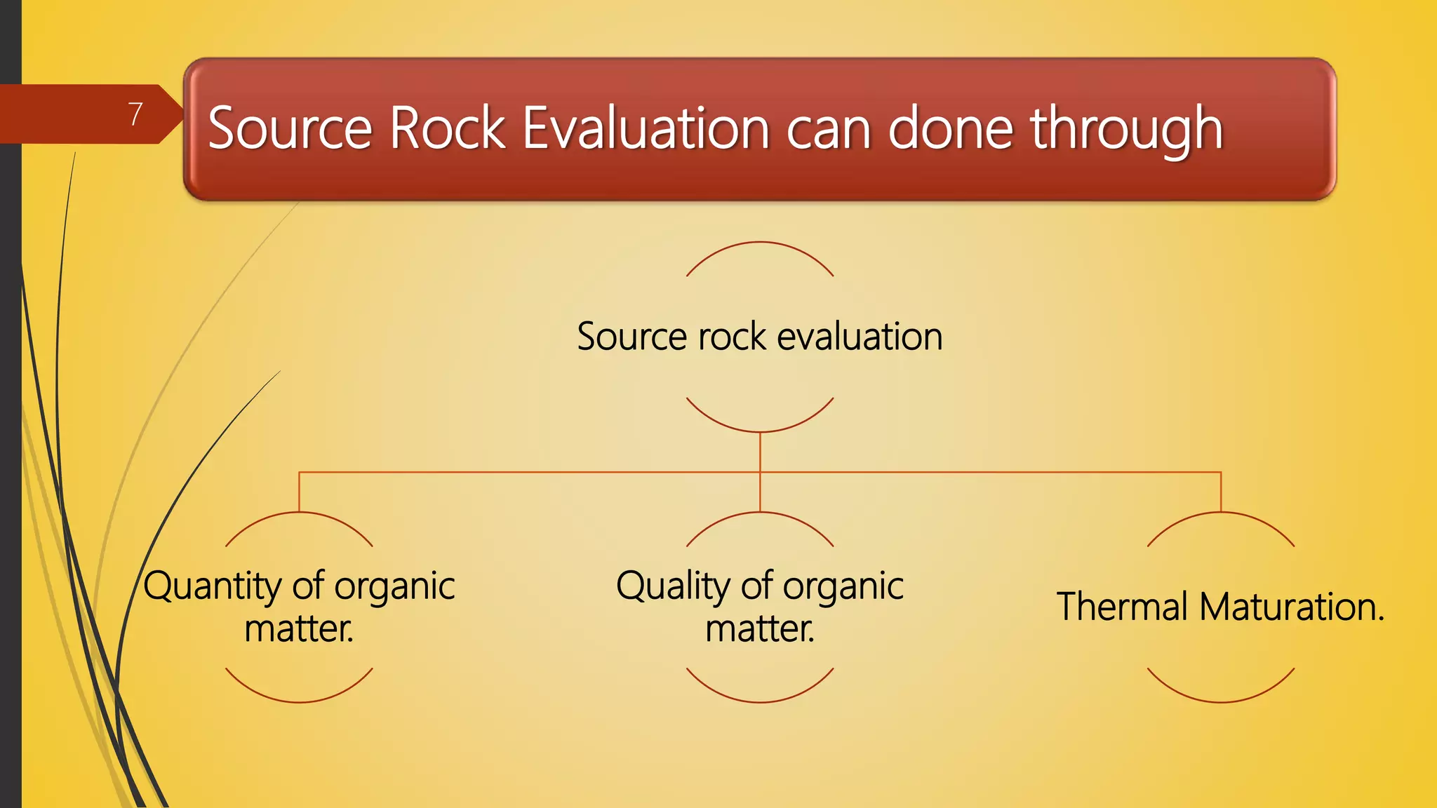 Source rock and reservoir evaluation | PPTX