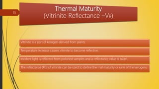 Source rock and reservoir evaluation | PPTX