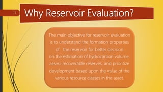 Source rock and reservoir evaluation | PPTX