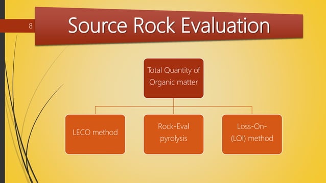 Source rock and reservoir evaluation | PPTX