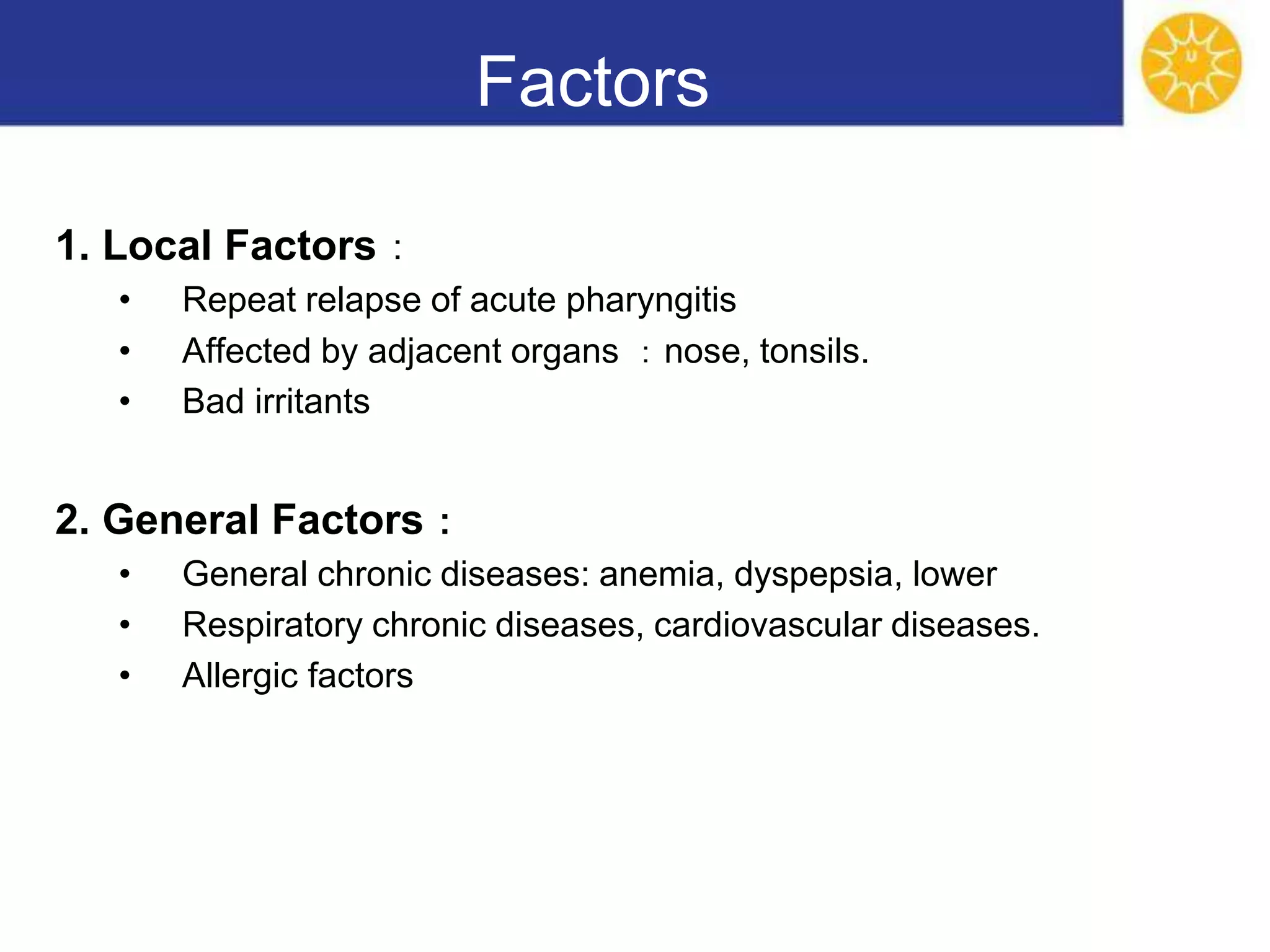 Final pharyngitis | PPT