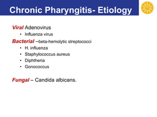 Final pharyngitis | PPT