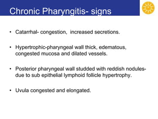 Final pharyngitis | PPT