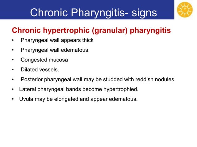Final pharyngitis | PPT | Ear, Nose and Throat Conditions | Diseases and Conditions