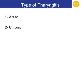 Final pharyngitis | PPT