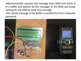 GSM Based e-Notice Board | PPTX