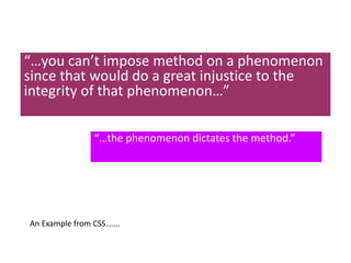 final Phenomenology | PPT