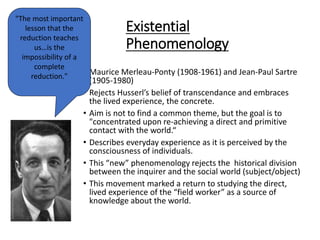 final Phenomenology | PPT