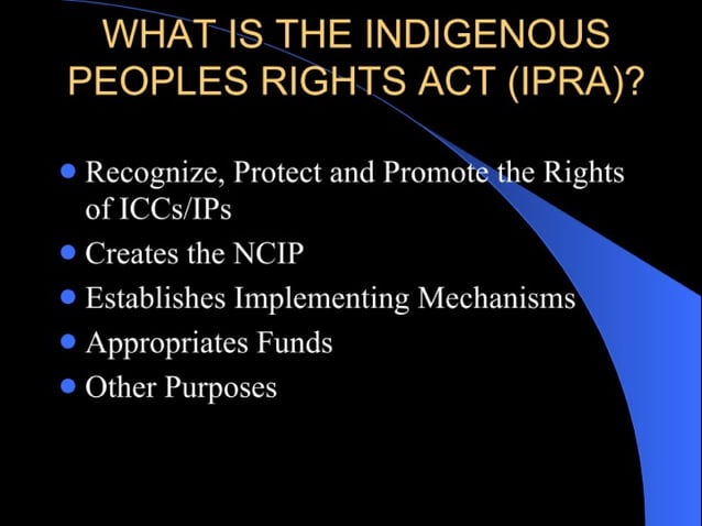 Article 12 (RA 8371) | PPT