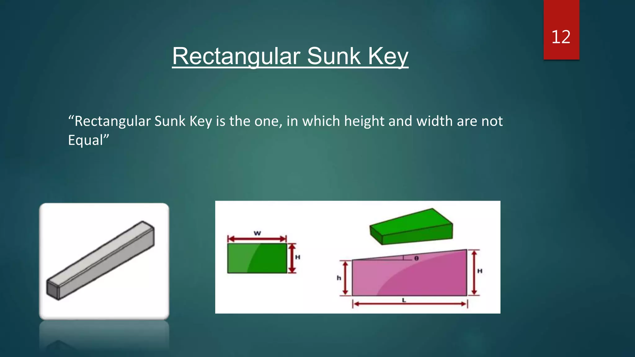 Types Of Mechanical Keys And their Drawing Symbols | PPTX