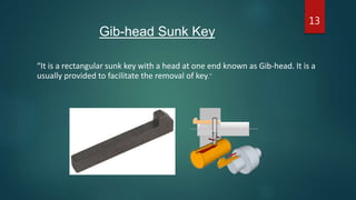 Types Of Mechanical Keys And their Drawing Symbols | PPT