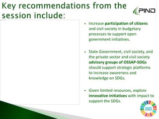 Status of the Sustainable Development Goals (SDGs) in the Niger Delta | PPTX