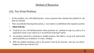 plan table survey | PPT