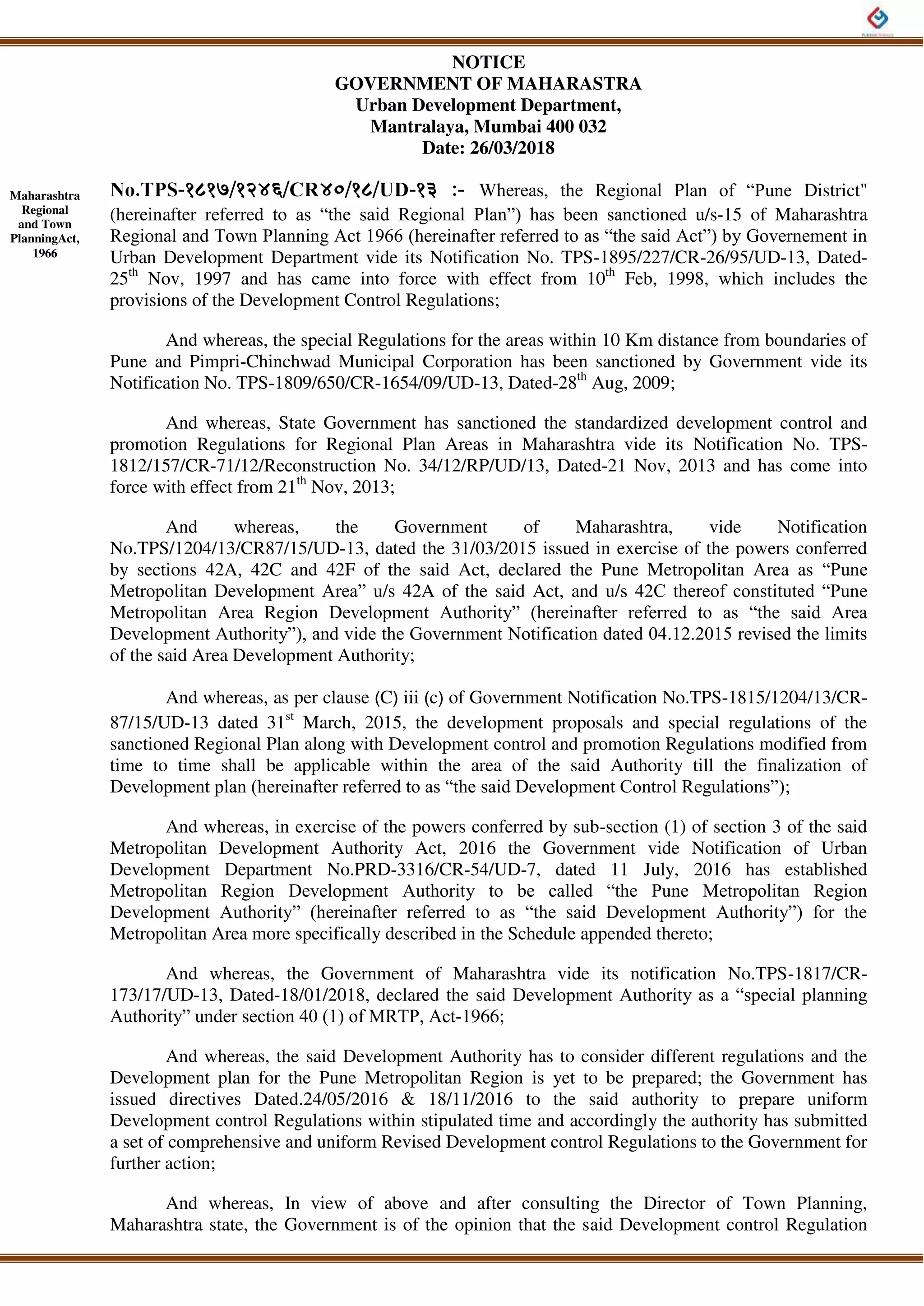 Final PMRDA DCPR 111.pdf