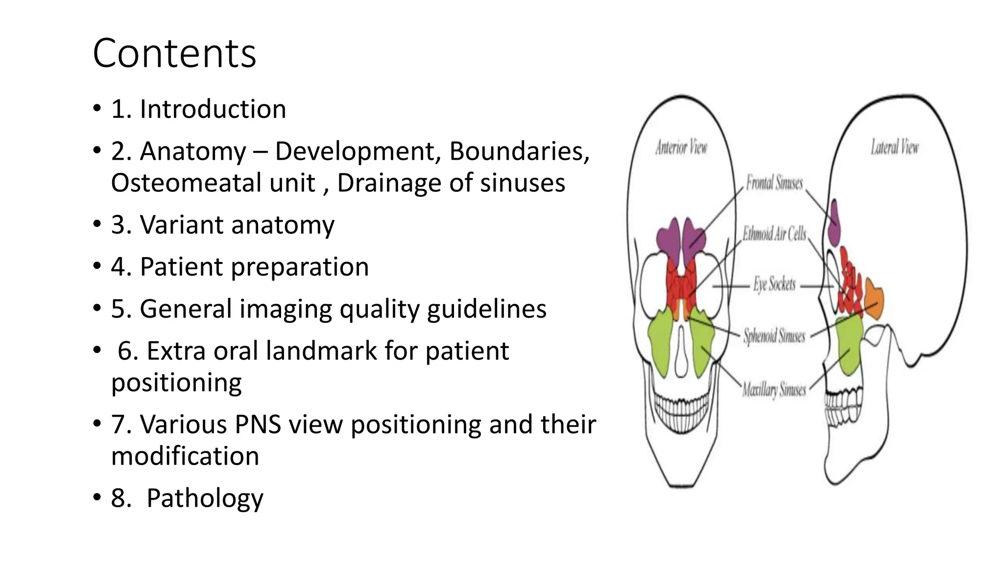 Overview of Paranasal sinus Radiology.pptx