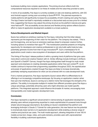 Poe's No Code AI App Creator No-Code AI Application Builder | PDF