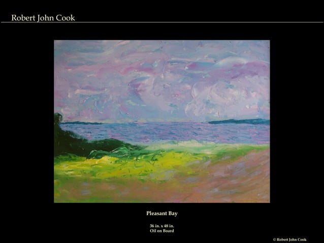 Robert John Cook Portfolio- Paintings | PPT