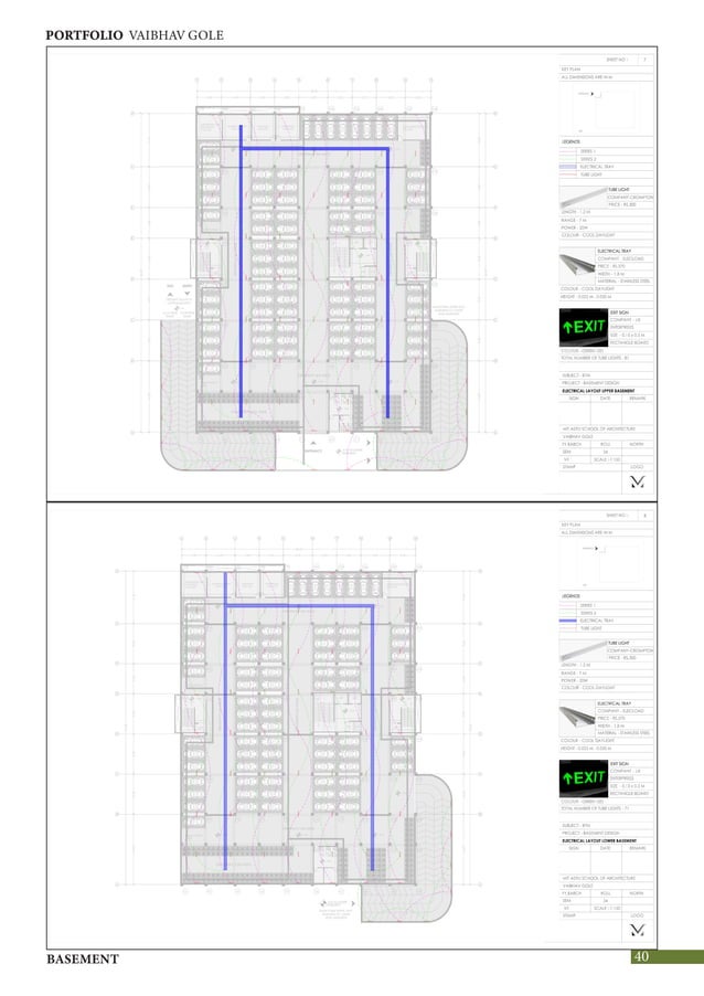 ARCHITECTURAL PORTFOLIO SELECTIVE DRAWINGS | PDF