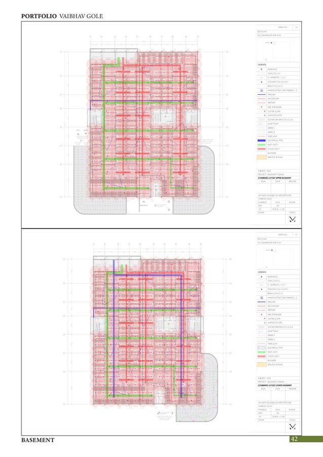 ARCHITECTURAL PORTFOLIO SELECTIVE DRAWINGS | PDF