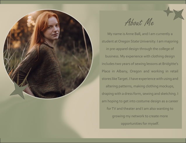 FINAL Portfolio Apparel Design Anne Ball | PPT
