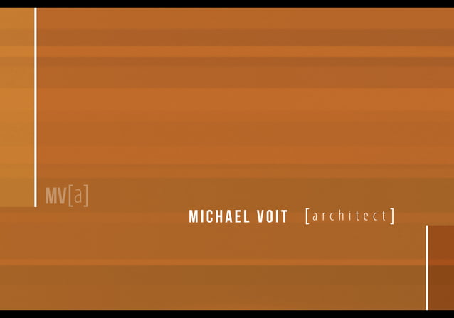 Final portfolio michael voit 140130 | PPT