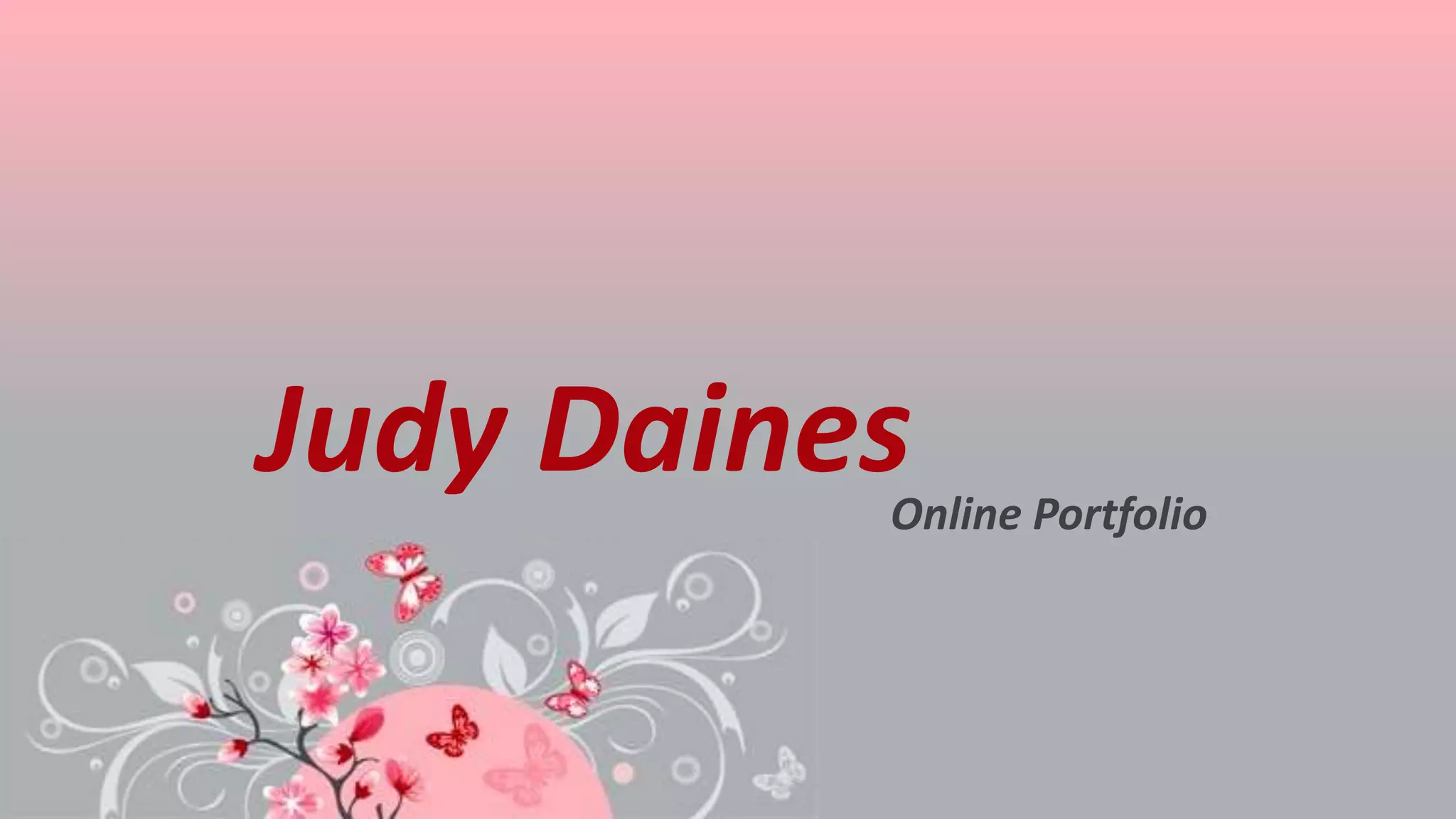 Final portfolio presentation1 | PPTX