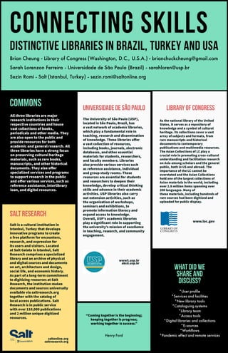 Connecting skills: distinctive libraries in Brazil, Turkey and USA | PDF