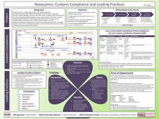 Novozymes: Customs Compliance and Leading Practices | PPT
