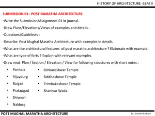 Post mughal maratha architecture | PPT
