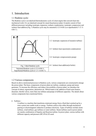 Power plant based on Rankine cycle | PDF | Water Services | Home Utilities