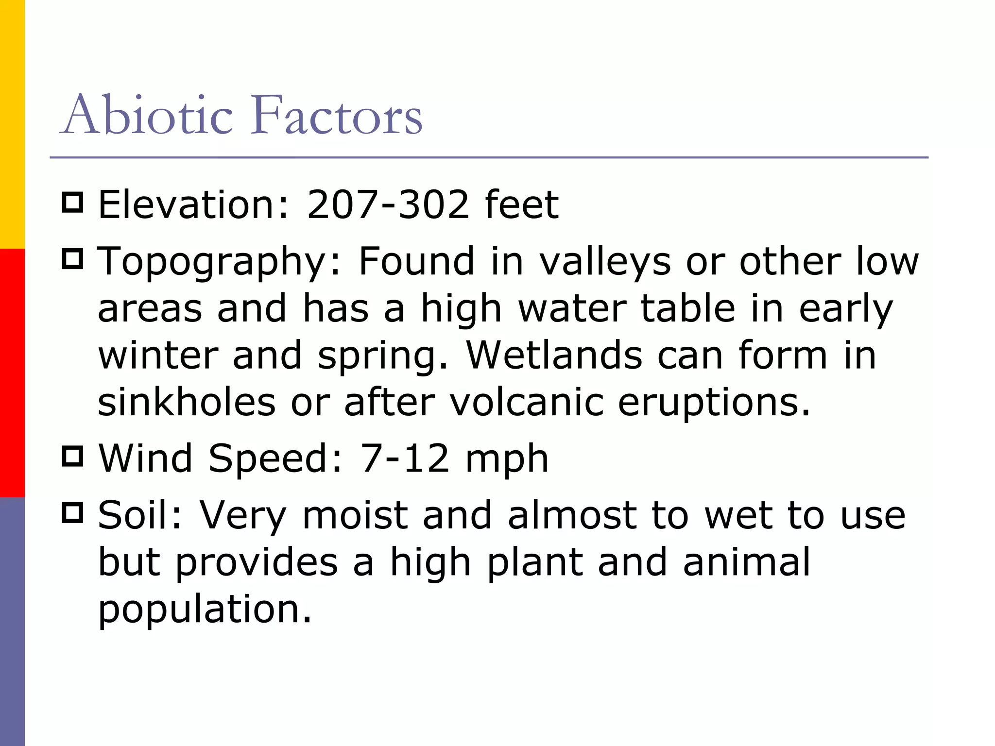 Freshwater Wetlands | PPT
