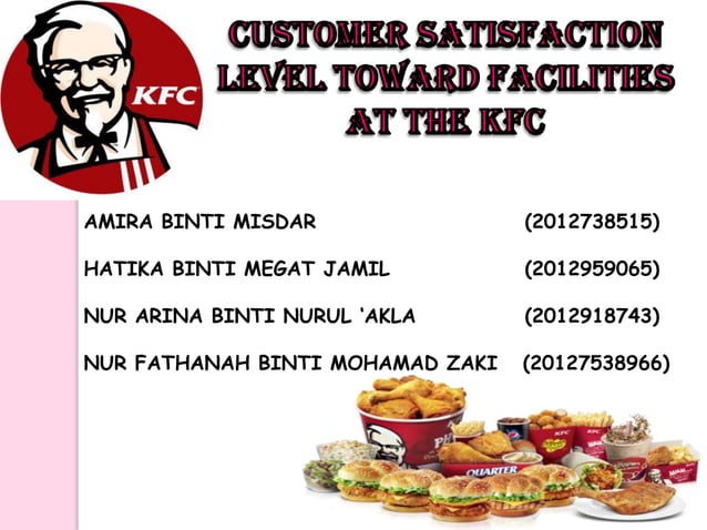 KFC Satisfaction | PPTX