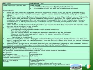 Educational For Sustainable Development Lesson Plan Booklet | PPTX ...