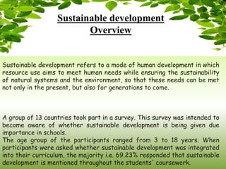 Educational For Sustainable Development Lesson Plan Booklet | PPTX