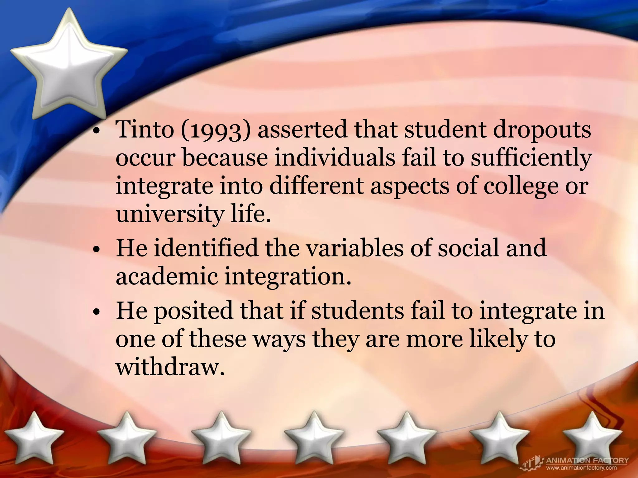 Student Persistence | PPT