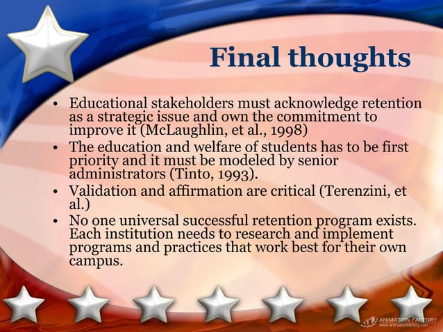 Student Persistence | PPT