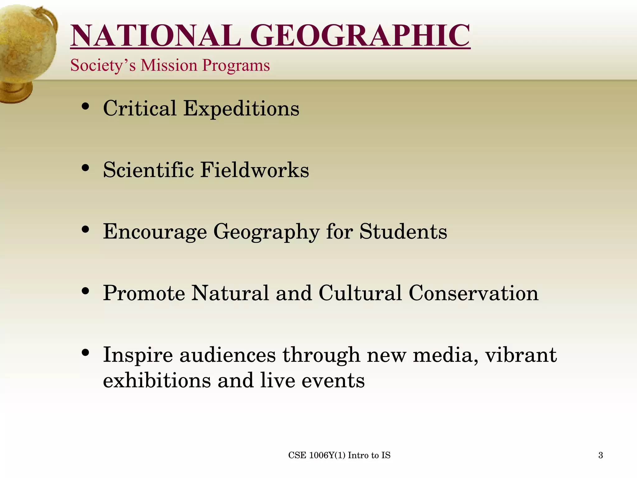 National Geographic | PPT