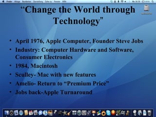Apple Inc. 2008 Case Study | PPT