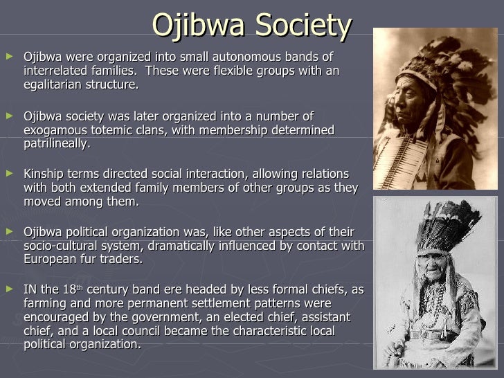 Final Power Point Presentation Chapter 10 Ojibwa