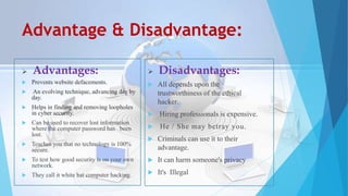 Cyber Crime and Ethical Hacking | PPT