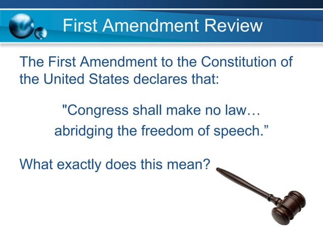 Student Free Speech | PPTX | Law