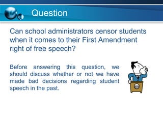 Student Free Speech | PPTX