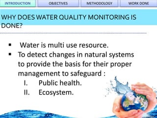 Project proposal for assessment of water quality index for Karnaphuli ...