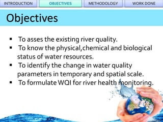 Project proposal for assessment of water quality index for Karnaphuli ...