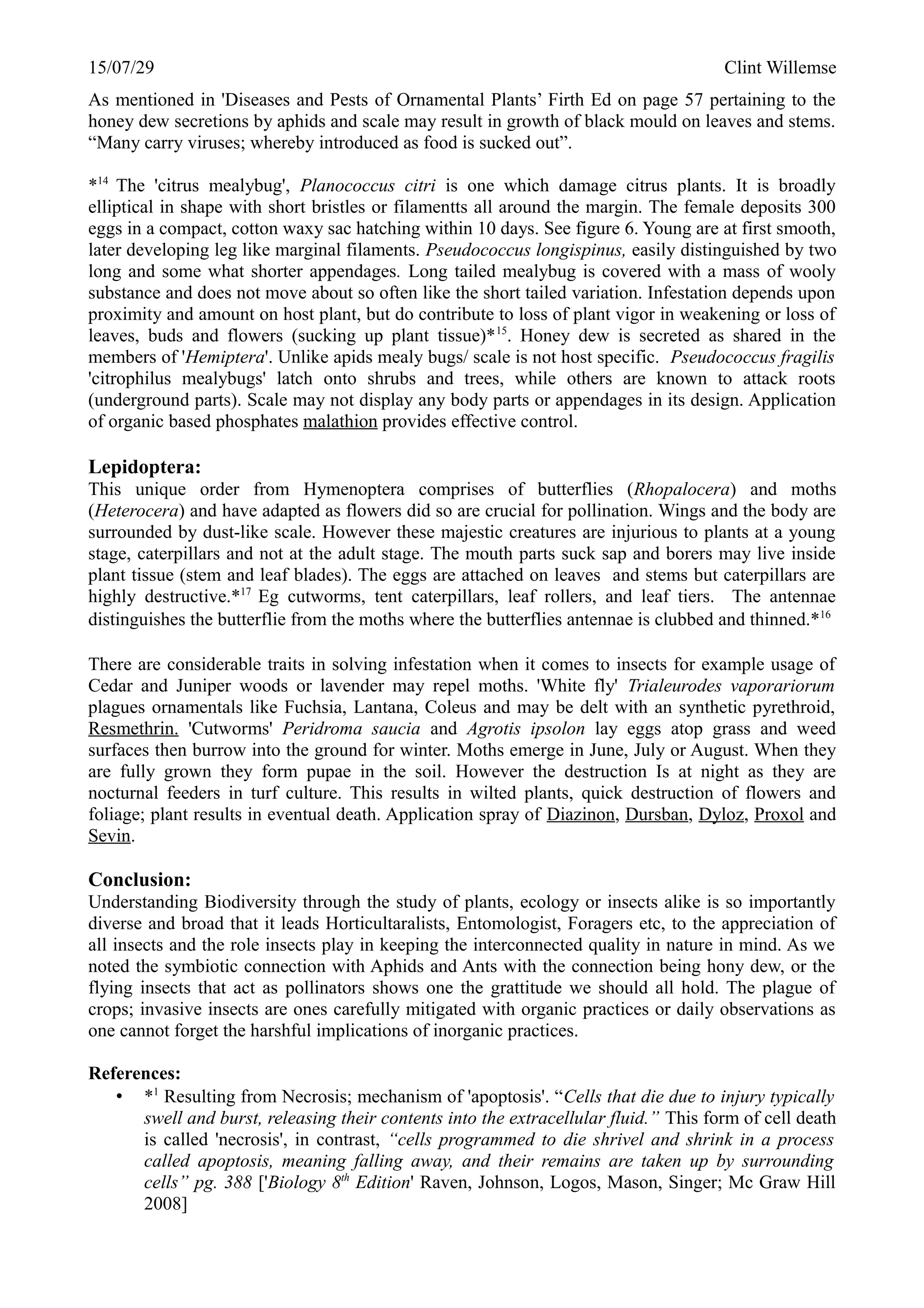 Final p pa insect | ODT