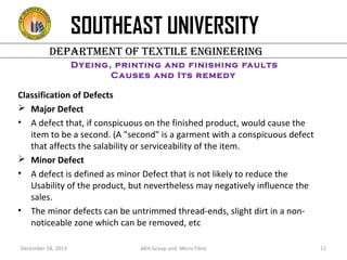 Fabric & Garments Faults & it’s Remedeys | PPT