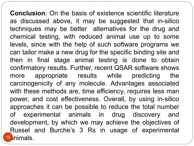 presentation on in silico studies | PPTX | Pharmaceutical Industry ...