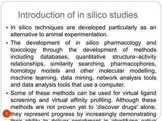 presentation on in silico studies | PPTX