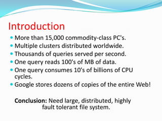 Google File System | PPTX