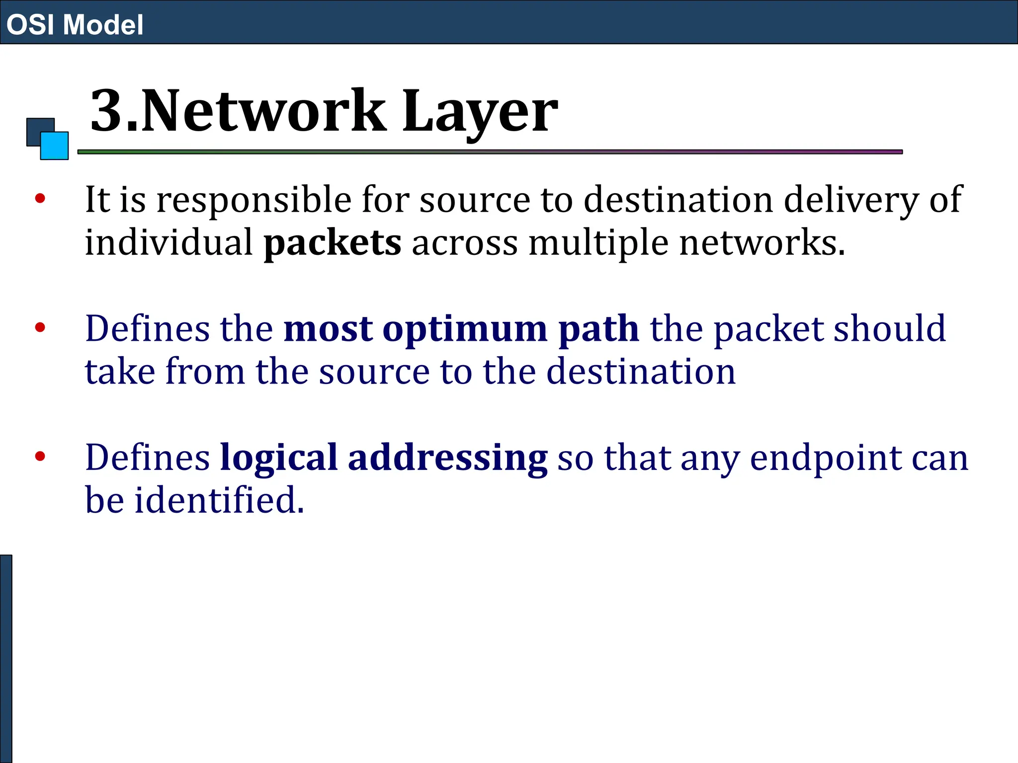 Open system interference reference model.pptx | Computer Networking | Computing